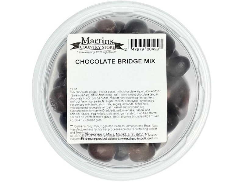 Chocolate Bridge Mix 12oz, Assorted Chocolate Treats, Sweet Snack ...