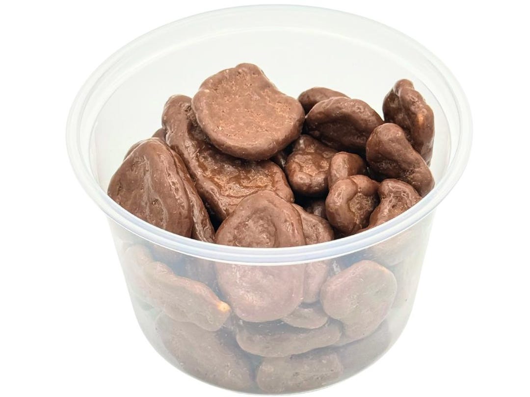 Crunchy Milk Chocolate Banana Chips 8.6oz, Sweet Snack, Chocolate ...