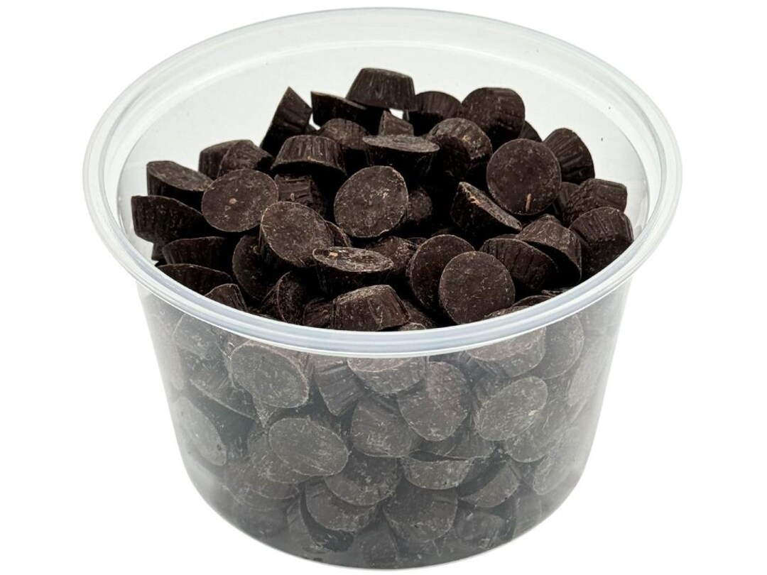 Mini Dark Chocolate Peanut Butter Cups 11.4oz - Etsy