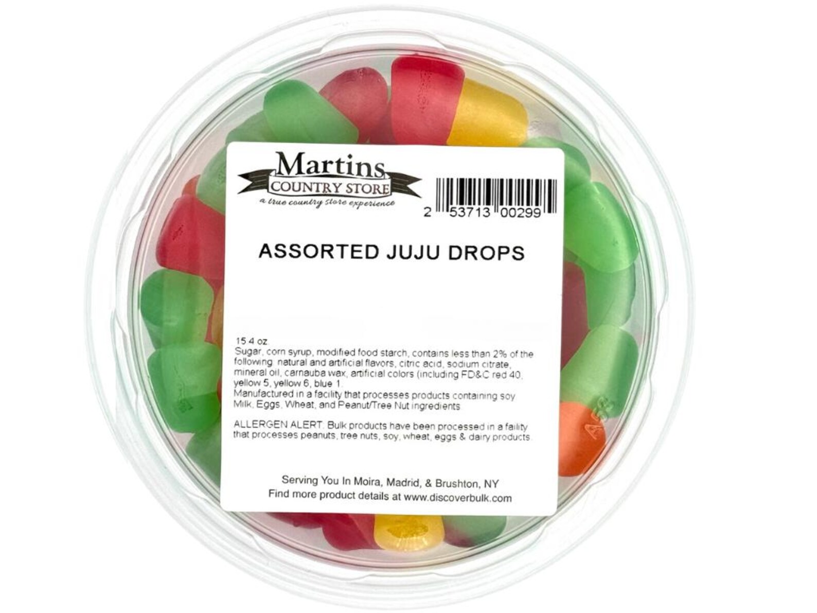 15.4oz Assorted Juju Drops, Chewy Candy Mix, Colorful Treats, Party ...