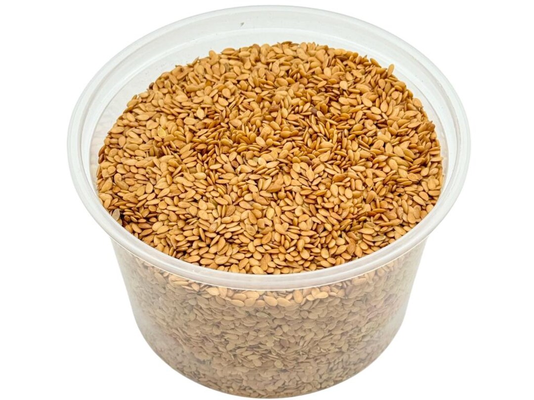 Flax Seed 11.4oz, Golden Whole Seeds, Nutrient-rich Superfood, Vegan ...