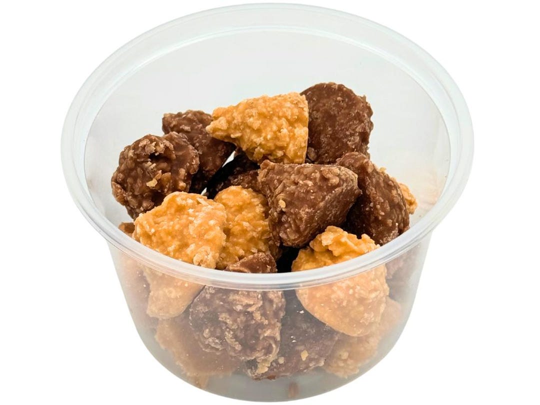 Gourmet Chocolate & Caramel Coconut Tips 9.3oz, Sweet Delight, Coconut ...