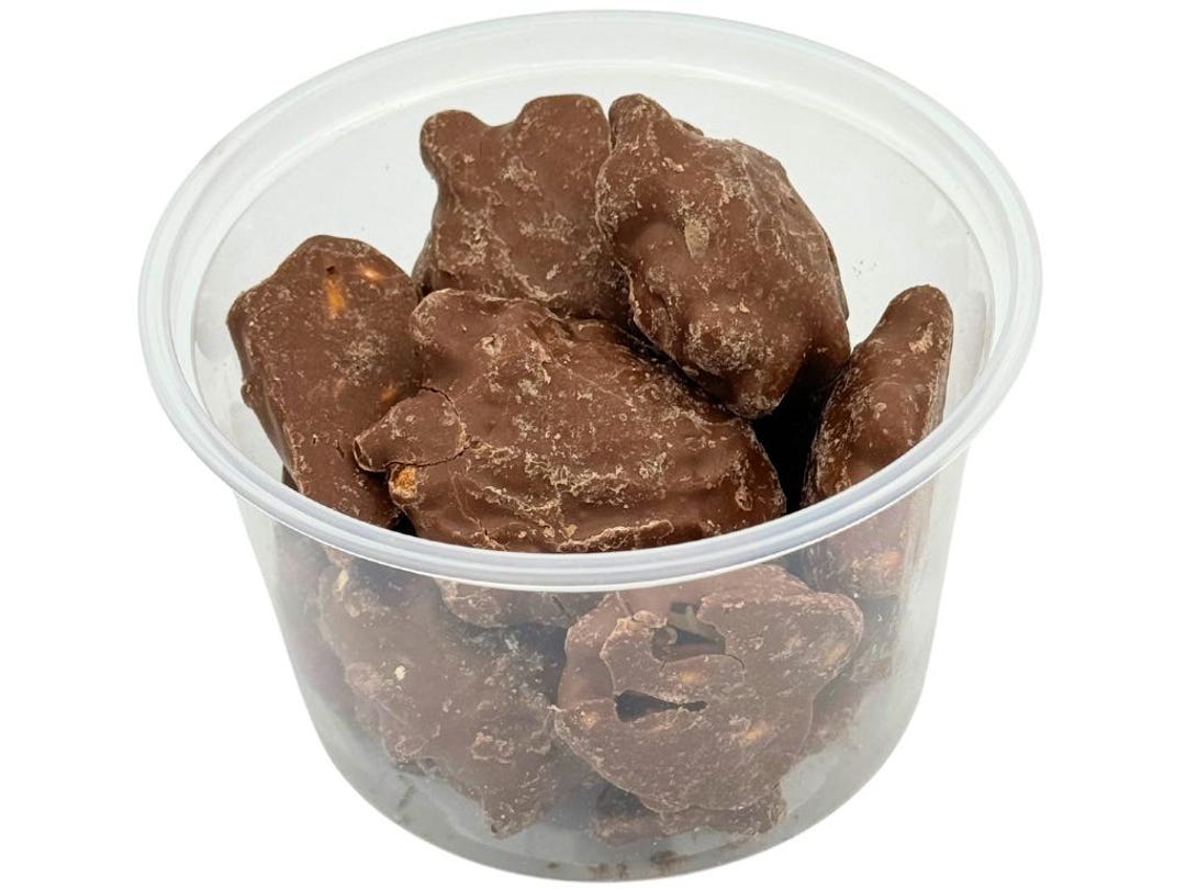 Milk Chocolate Caramel Peanut Clusters, Crunchy Nut Candy, Sweet Treat ...