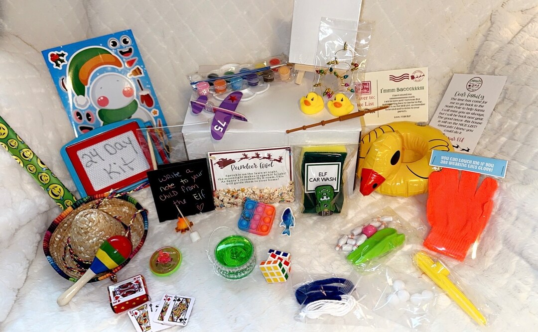 24 Day Elf Kit, Elf Kit, Full Elf Kit - Etsy Canada