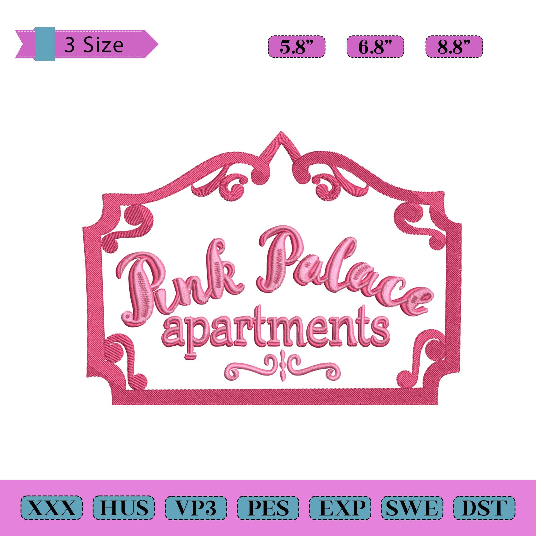 Pink Palace Embroidery File, Coraline and Wybie Embroidery Design ...