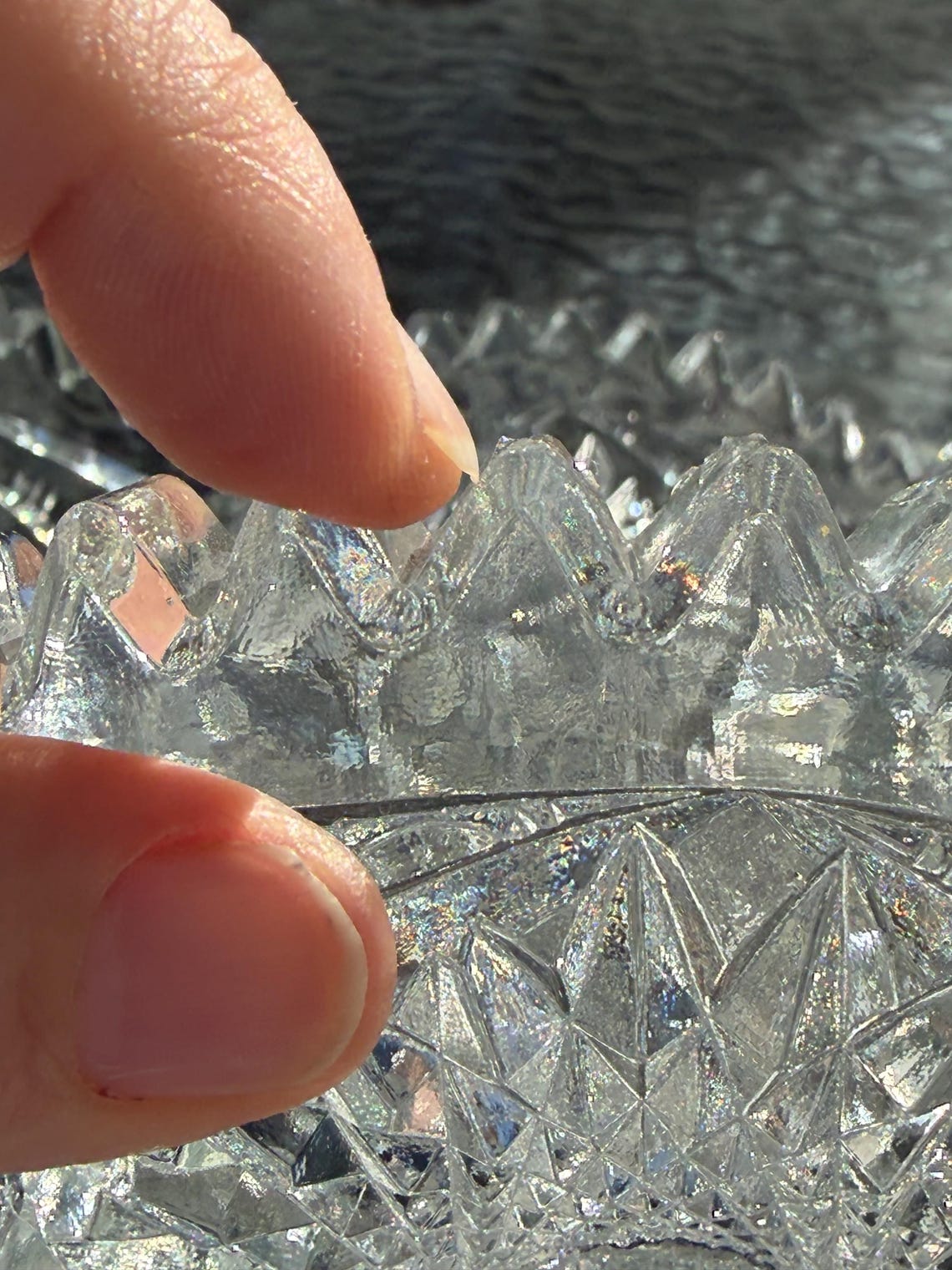 Exquisite Antique American Brilliant Period Hand Cut Leaded Crystal ...