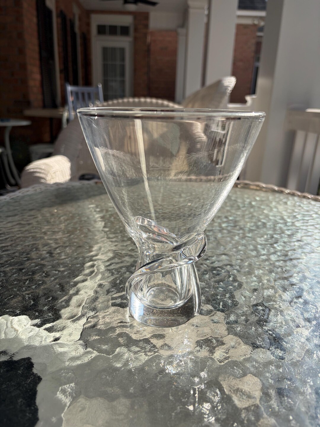 Lovely Signed Steuben Spiral Cut Crystal Abase With Fluted Rim - Etsy