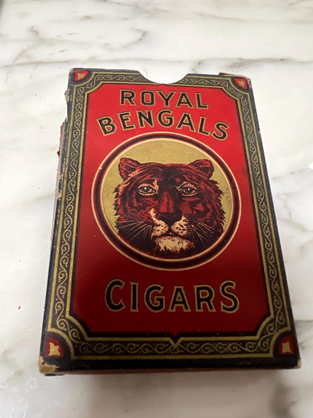 Antique Royal Bengals Cigar Package, Vintage Advertising, Vintage ...