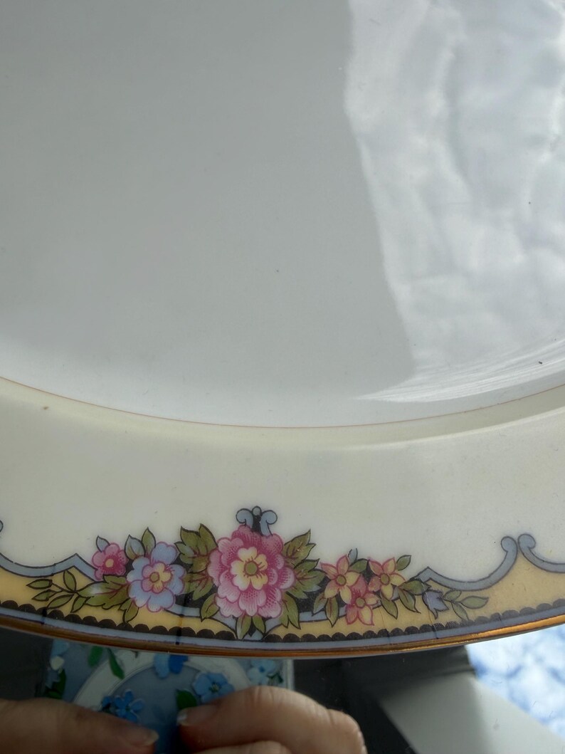 Antique Noritake M “oxford” Medium Oval Platter - Etsy