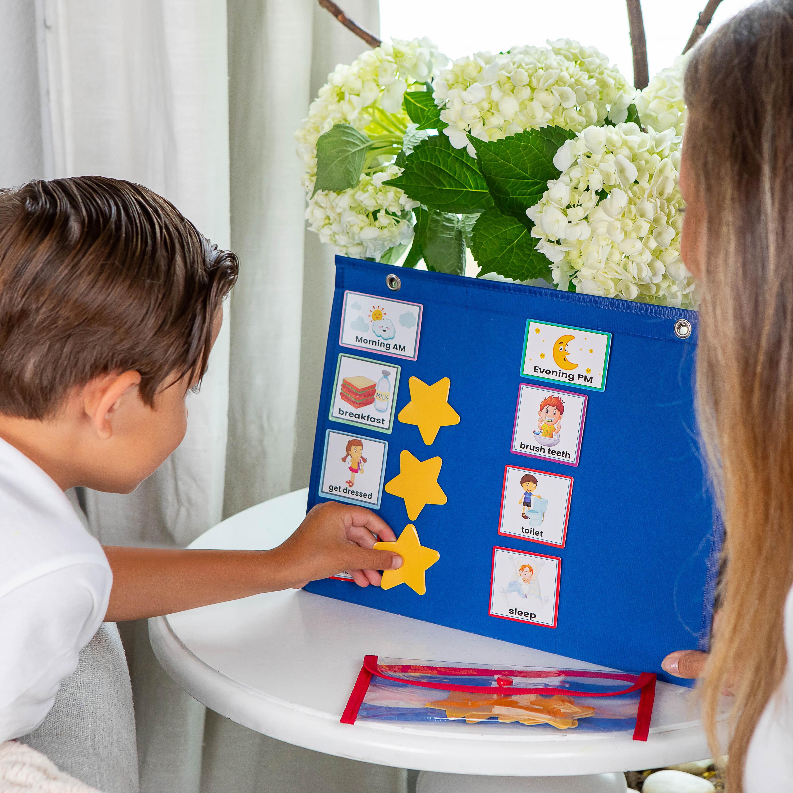 Large Visual Schedule for Kids With Autism - Etsy