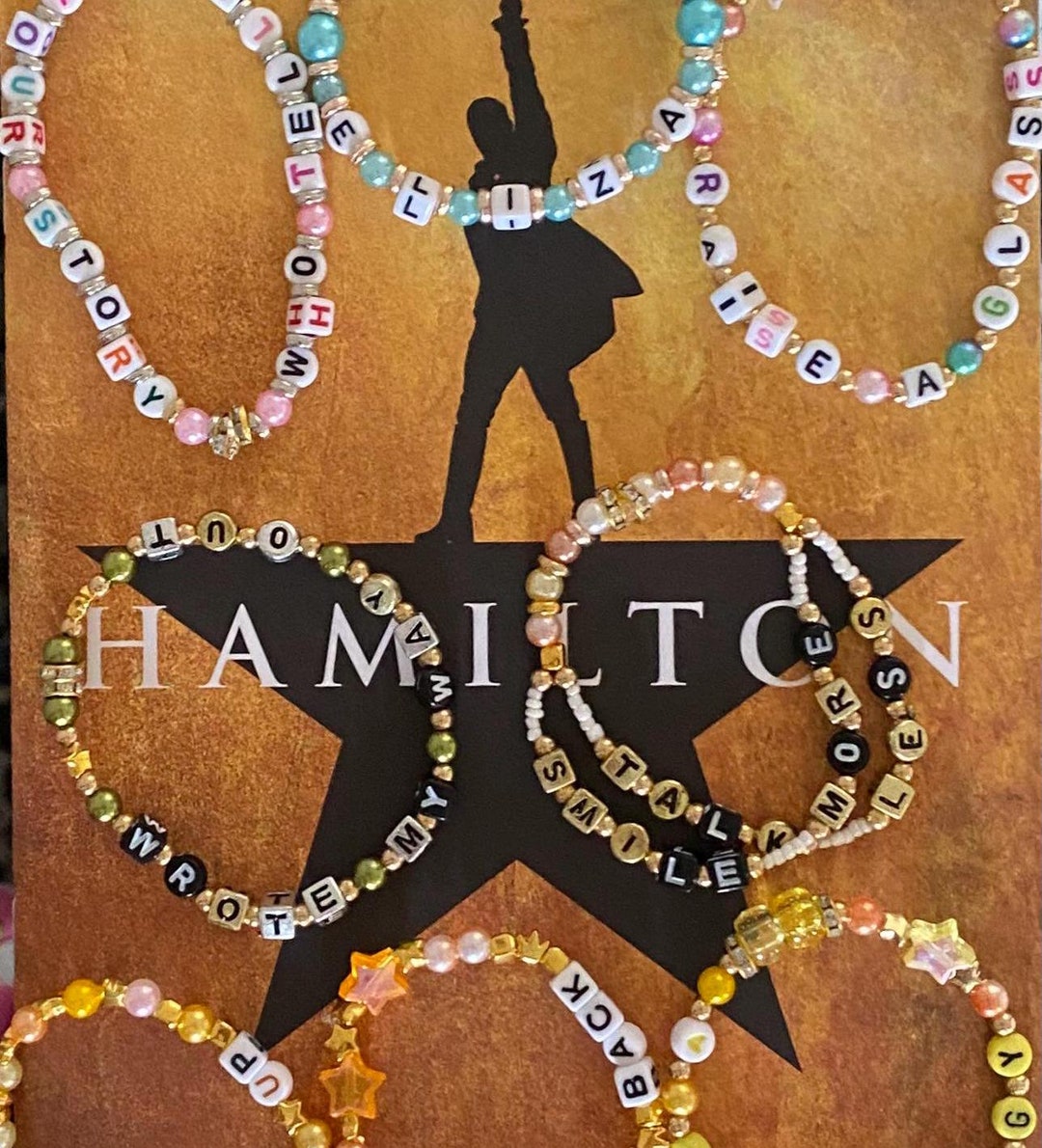 Hamilton the Musical Inspired Merchandise Friendship Style Beaded ...