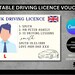 Driving Lessons Voucher Printable Voucher Template, Editable & Print at ...