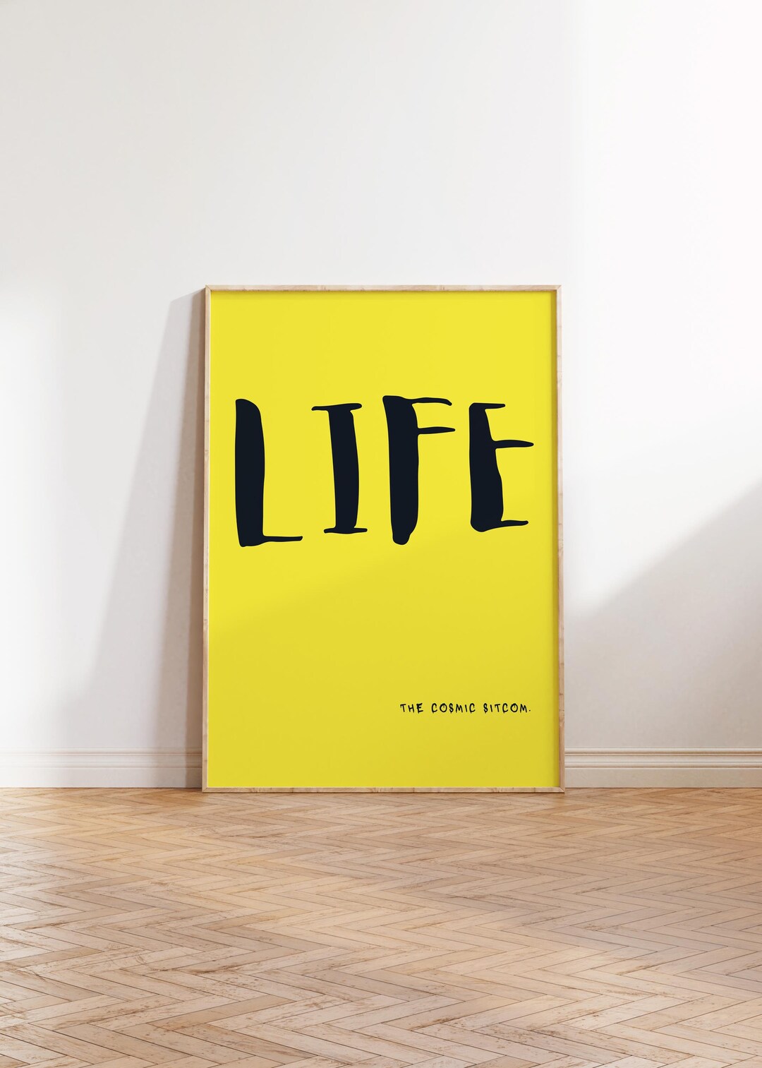 Life Funny Existential Dread Poster Meme Print Existentialism Adult ...