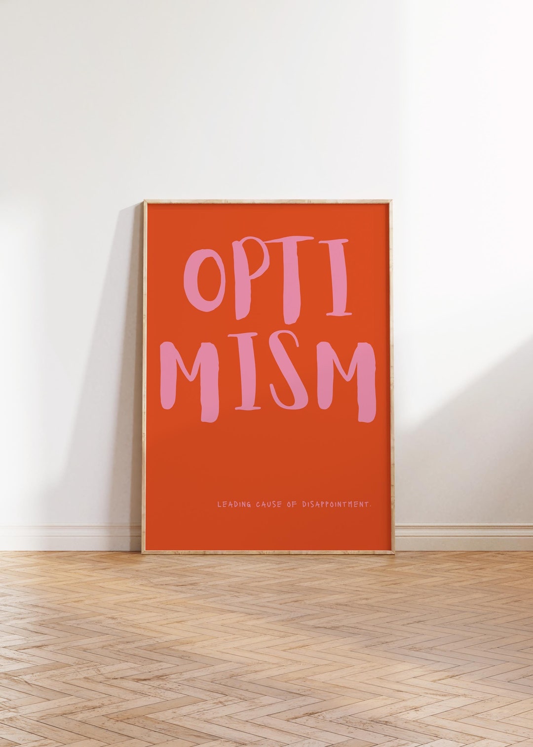 Optimism Funny Existential Dread Poster Meme Print Existentialism Adult ...
