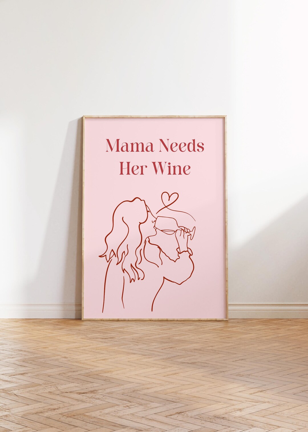 Mama Needs Wine Poster Indie Room Decor Wine Centerpiece Alcohol Poster ...