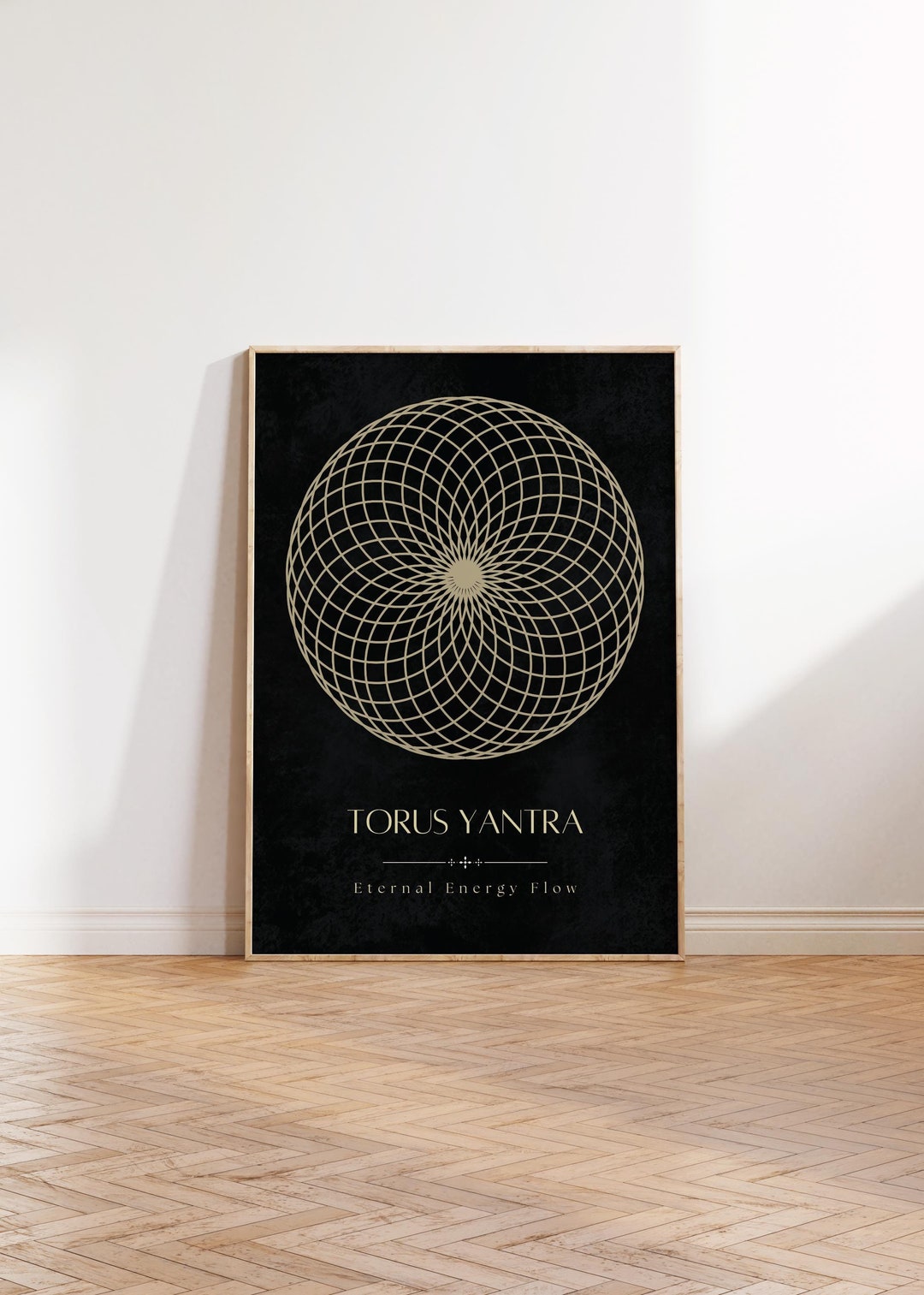 Sacred Geometry Torus Yantra Aura Poster Sri Yantra Yoga Poster Cristal ...