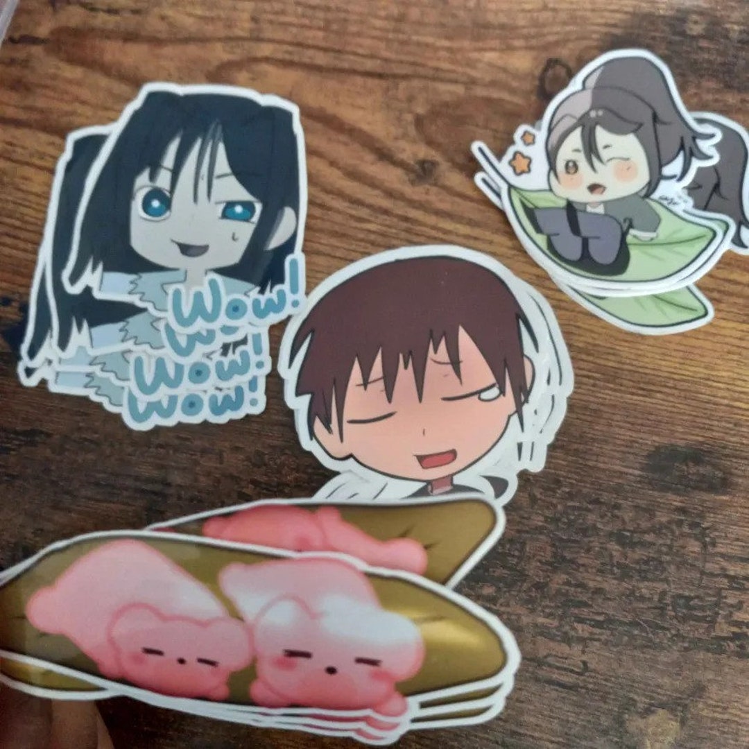 Combo Sticker Pack Aoko Aozaki, Syojirou Sizuki, Oc Drawing ...