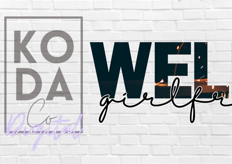 Welder Girlfriend PNG - Etsy