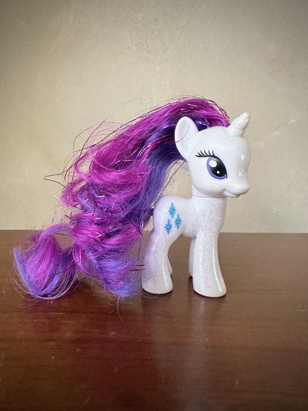 My Little Pony MLP Rarity Brushable Pony. Glitter and Tinsel My Little ...