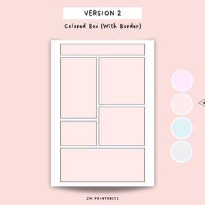 Boxing Note-taking Template: A4 & US Letter (printable PDF) - Etsy