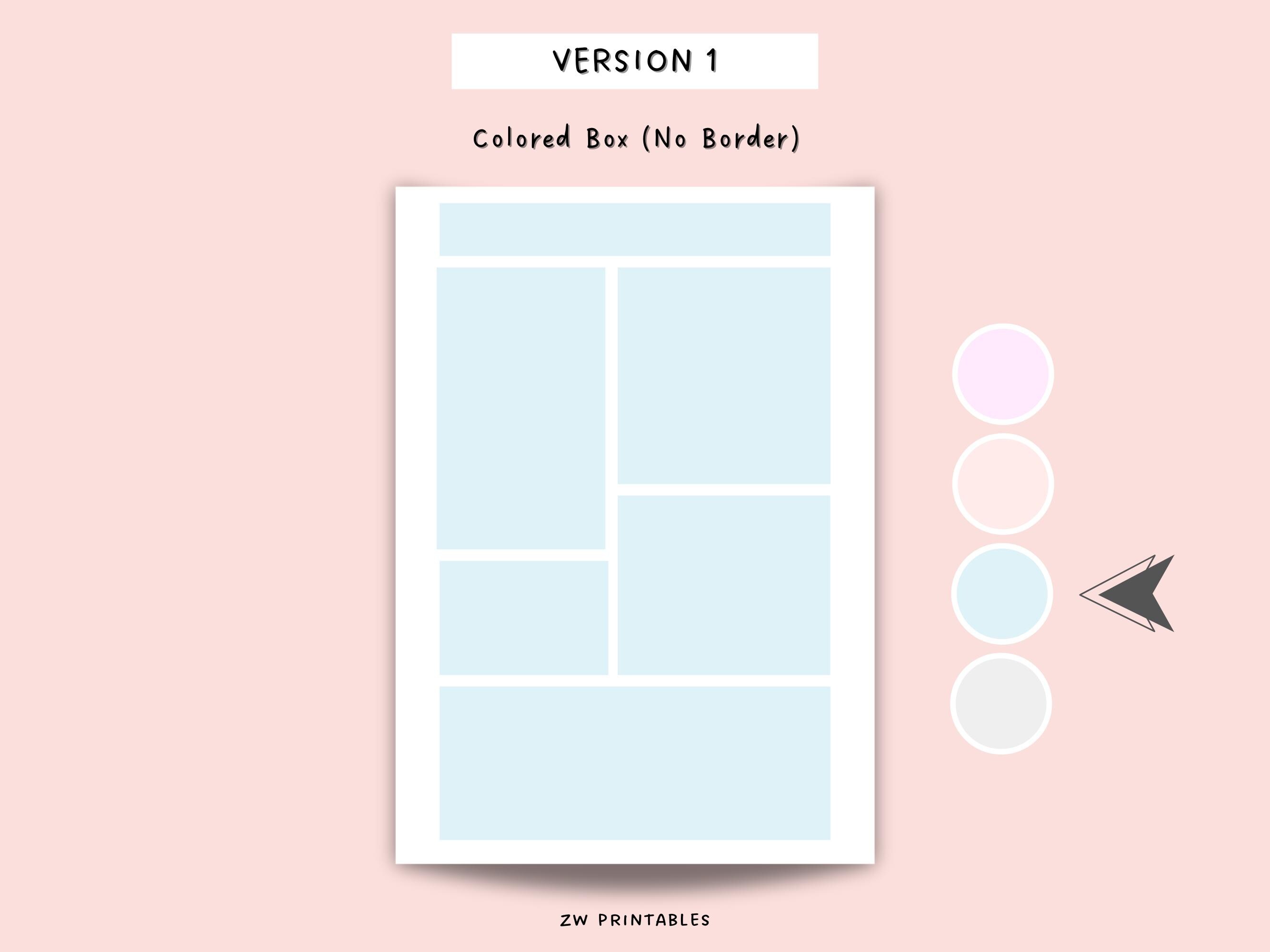 Boxing Note-taking Template: A4 & US Letter (printable PDF) - Etsy