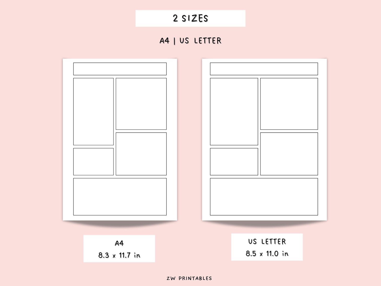 Boxing Note-taking Template: A4 & US Letter (printable PDF) - Etsy