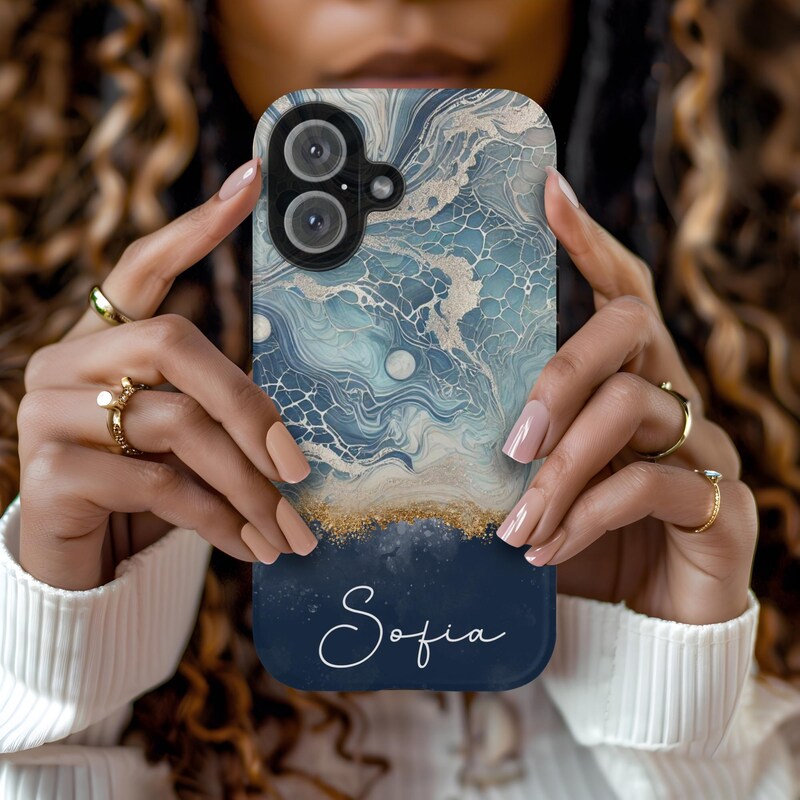 Marble iPhone Case - Etsy