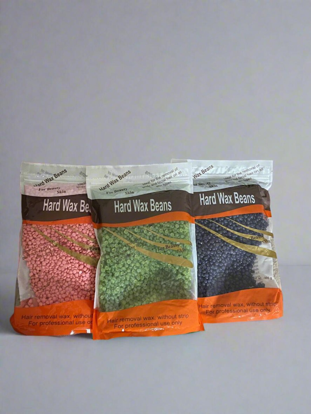 Hard Wax Beans Full Body, Facial, Eyebrow, Brazilian Hair Removal 3 ...