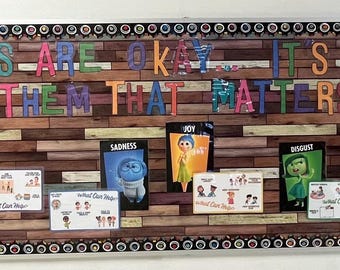 Inside Out 2 Bulletin Board Letters - Etsy