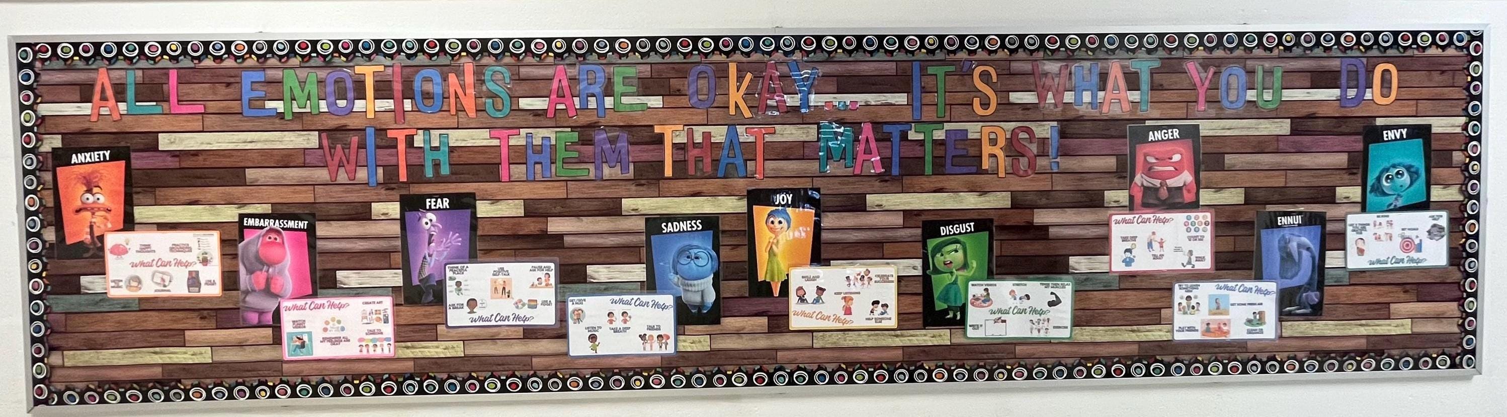 Inside Out 2 Bulletin Board Bundle - Etsy