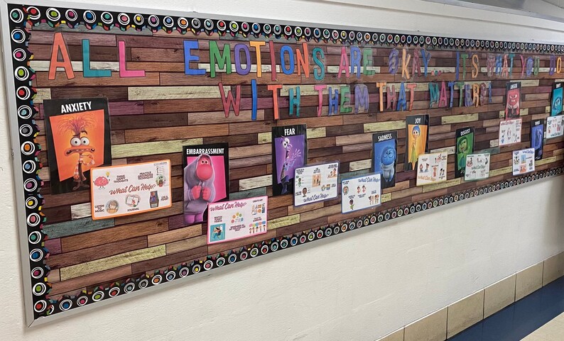 Inside Out 2 Bulletin Board Bundle - Etsy Canada