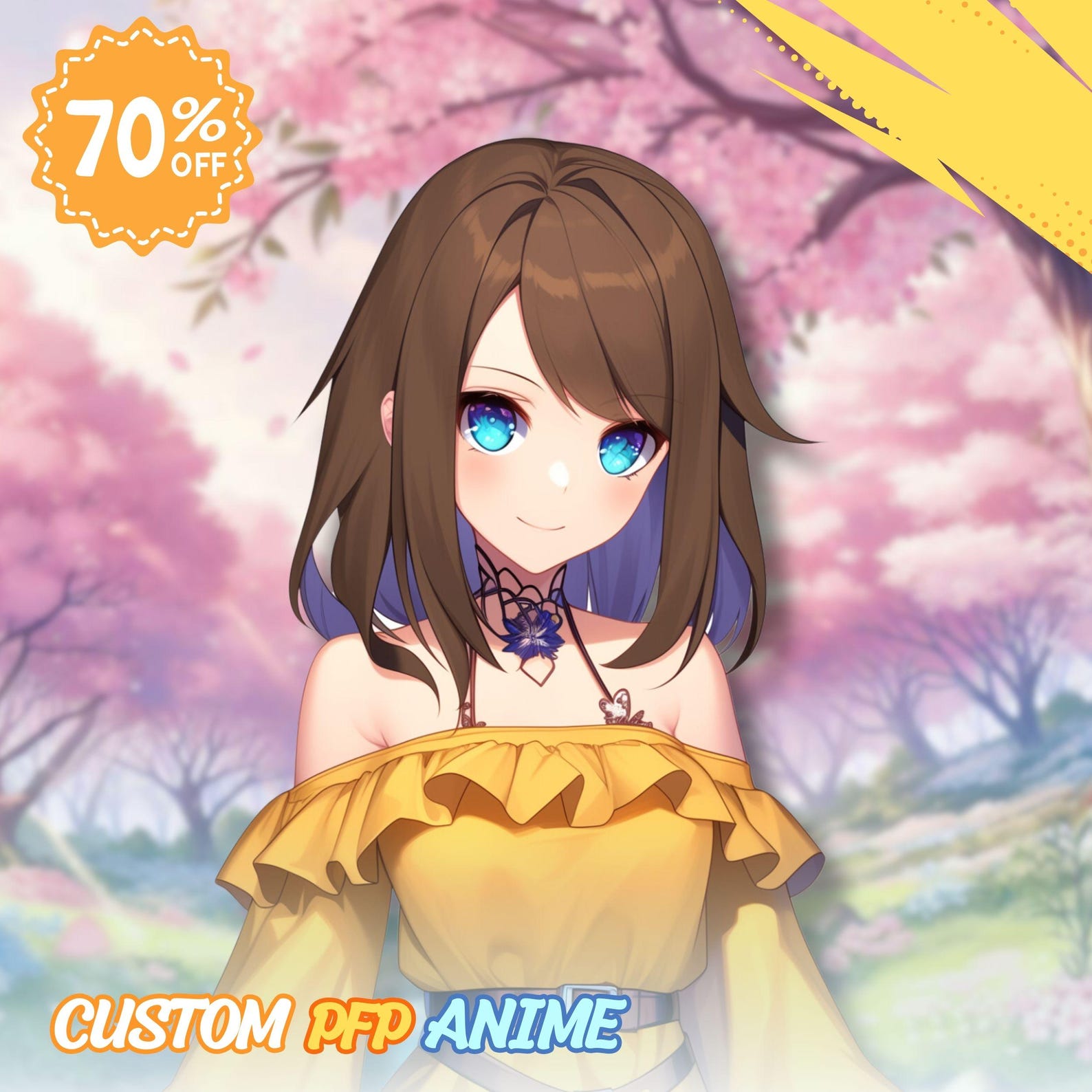 CUSTOM PFP Character Commission, Anime Portrait, PFP, Custom, Profile ...