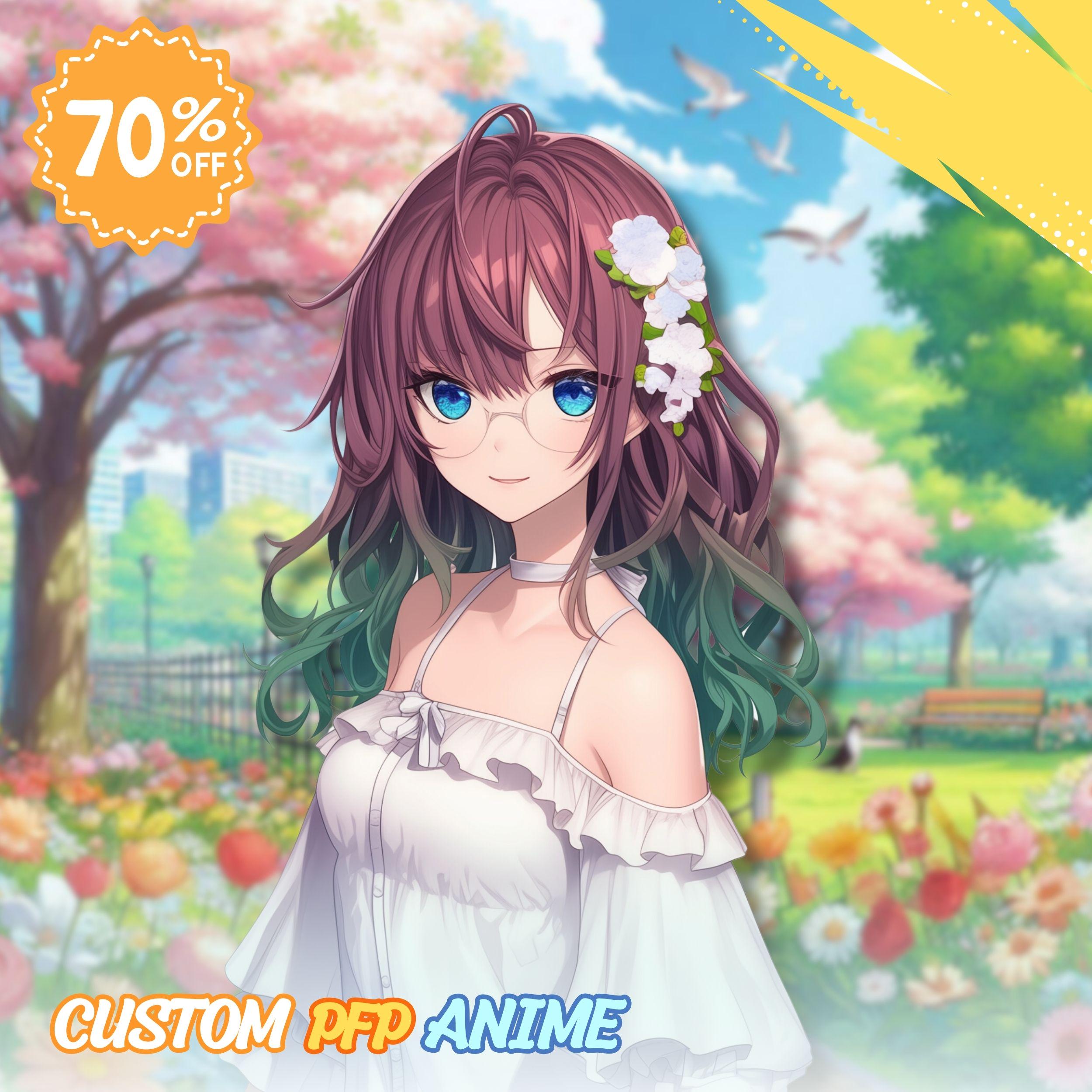 CUSTOM PFP Character Commission, Anime Portrait, PFP, Custom, Profile ...