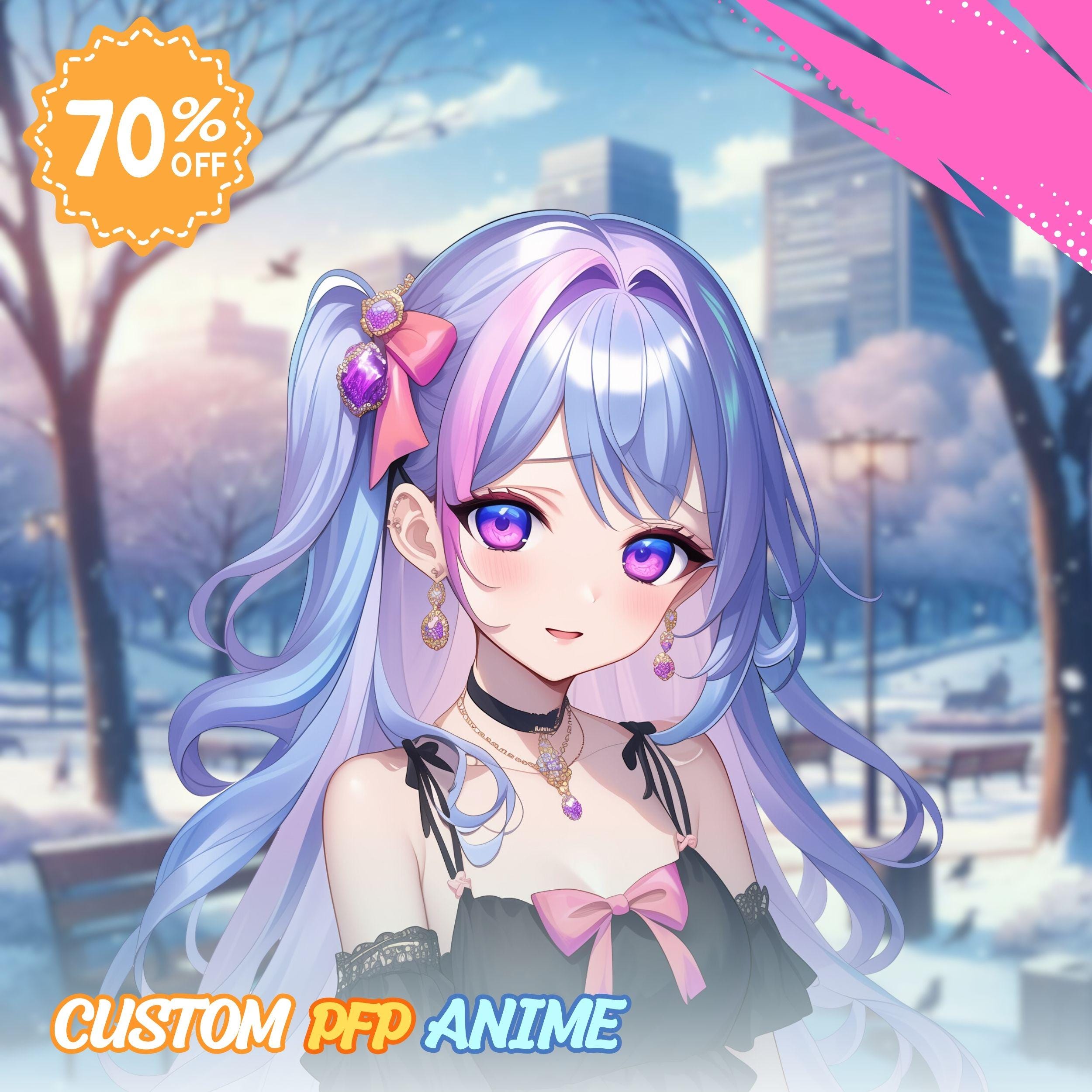 CUSTOM PFP Character Commission, Anime Portrait, PFP, Custom, Profile ...