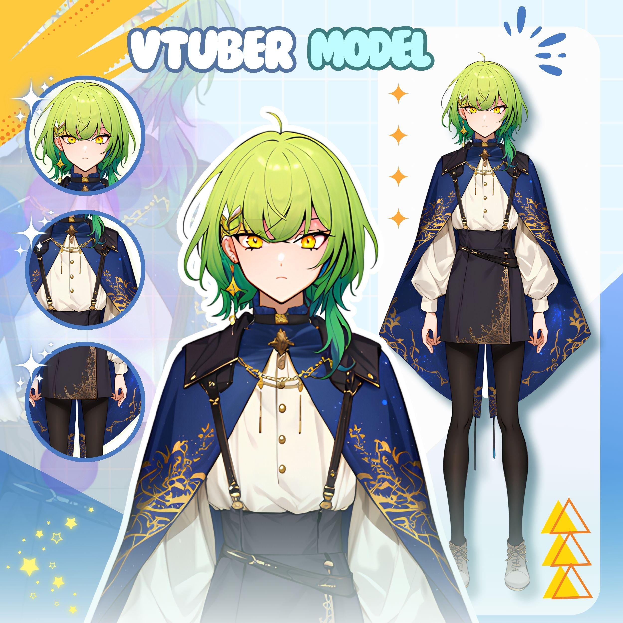 Custom Vtuber Model for Commercial Use Vtuber Commission Vtuber Design ...