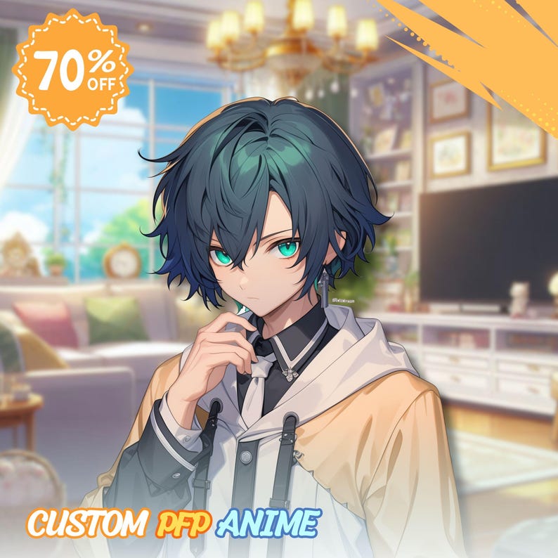CUSTOM PFP Character Commission, Anime Portrait, PFP, Custom, Profile ...