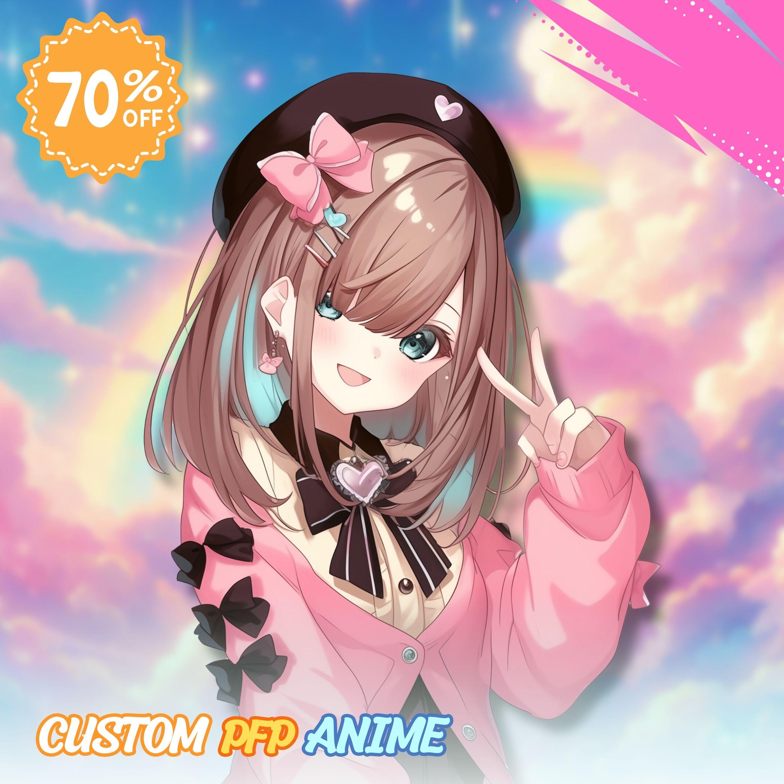 CUSTOM PFP Character Commission, Anime Portrait, PFP, Custom, Profile ...