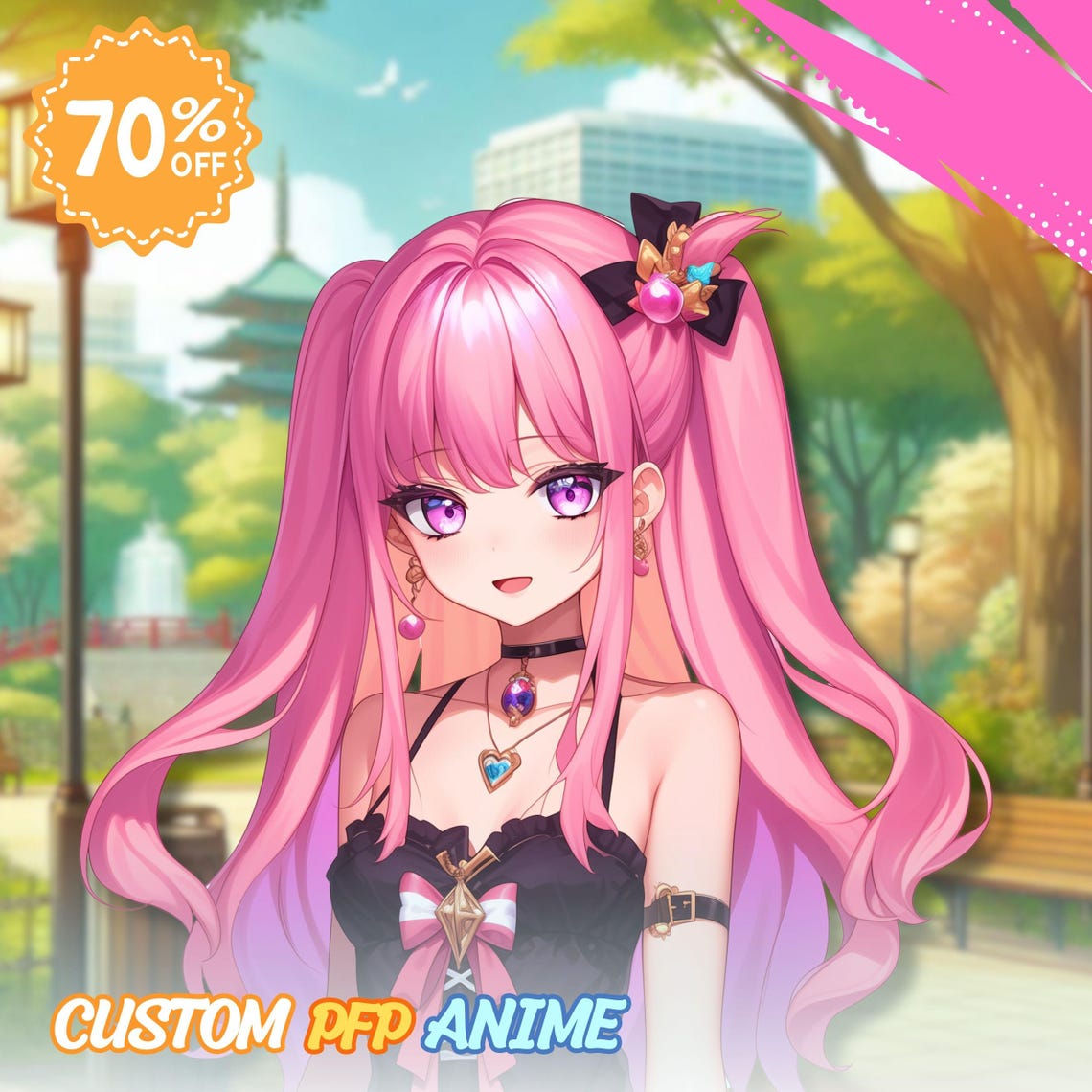 CUSTOM PFP Character Commission, Anime Portrait, PFP, Custom, Profile ...