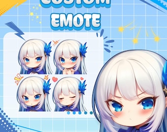 Custom Twitch Emotes Animated Emotes Twitch Emote for Streamer YCH ...