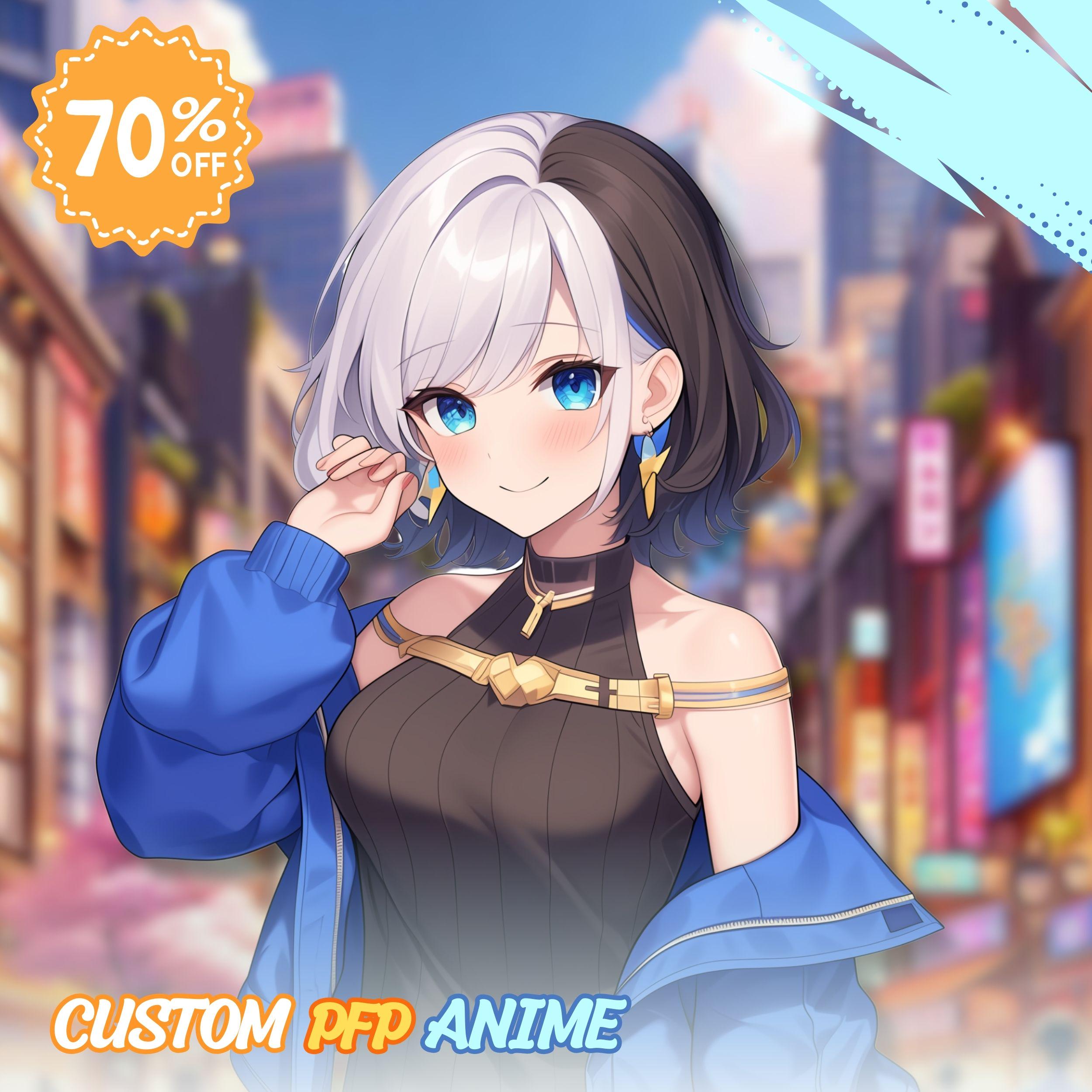 CUSTOM PFP Character Commission, Anime Portrait, PFP, Custom, Profile ...