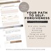 Path to Self-forgiveness Mental Wellness Workbook Printable Planner ...
