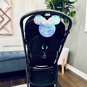 Custom Disney Stroller Sign | Disney Christmas Stroller | Disneyland ...