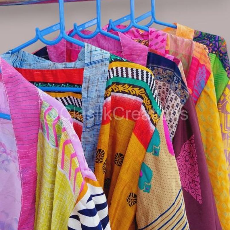 Recycled Indian Robes - Etsy