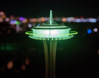 Vintage Seattle Space Needle Lighter Mid Century Worlds Fair - Etsy