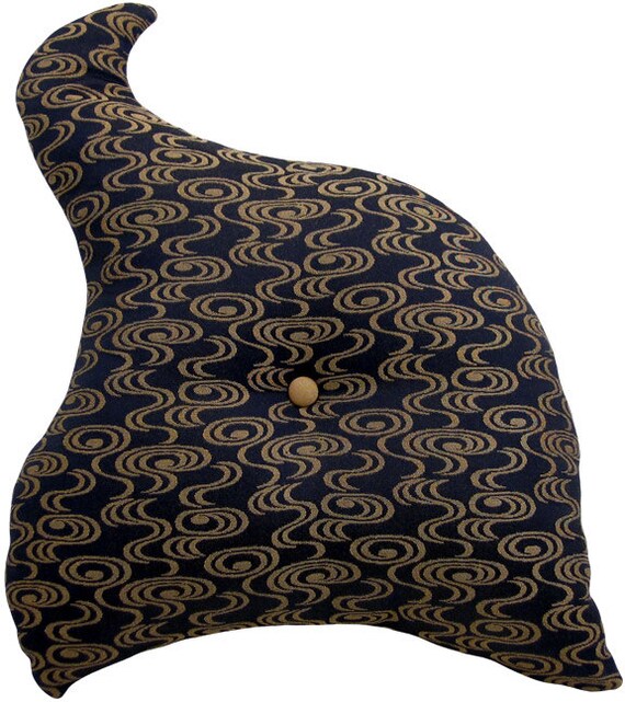 Swerve the Shaped Funky Modern Decorative Pillow 16 X 20 - Etsy