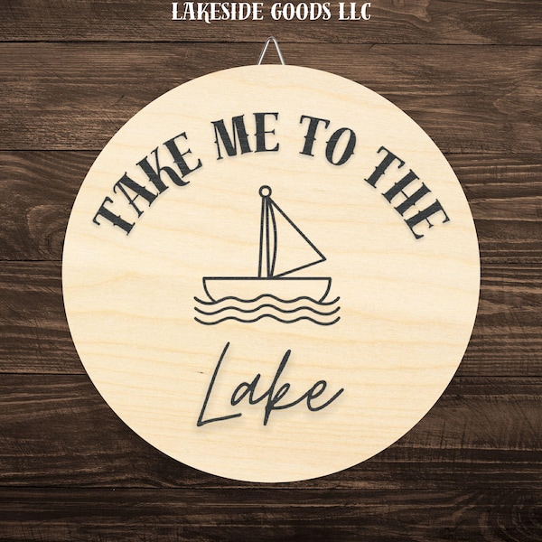 Lake House Decor, Lake House Sign, Wooden Sign, Lake Decor, Lake Home ...