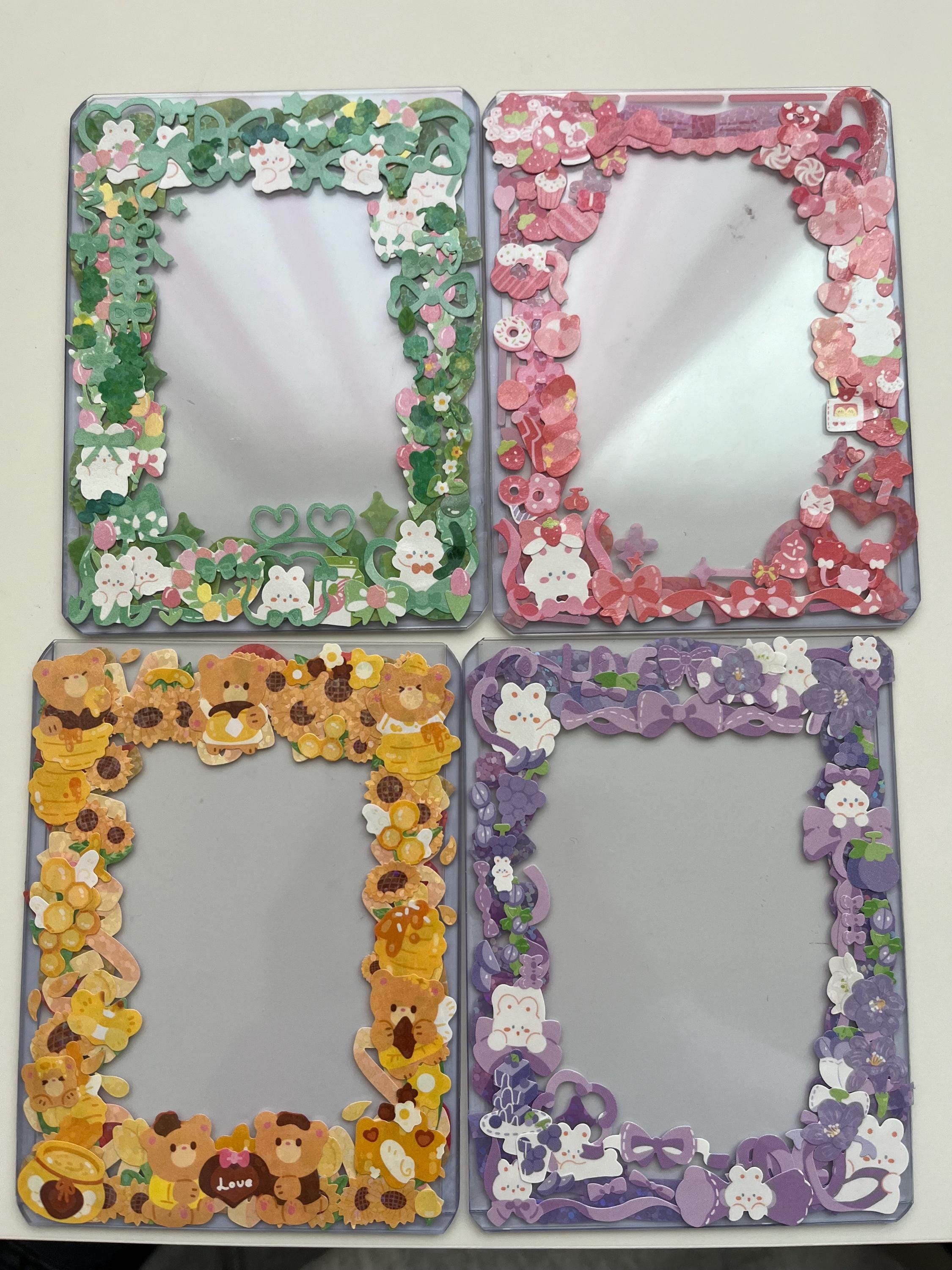 CUSTOM Cute Decorated Toploaders | Photocard Kpop Toploader Photocard ...