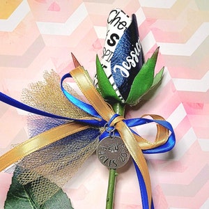 Cheerleading Rose, Senior Night Cheer Gift, Cheerleader Recognition - Etsy