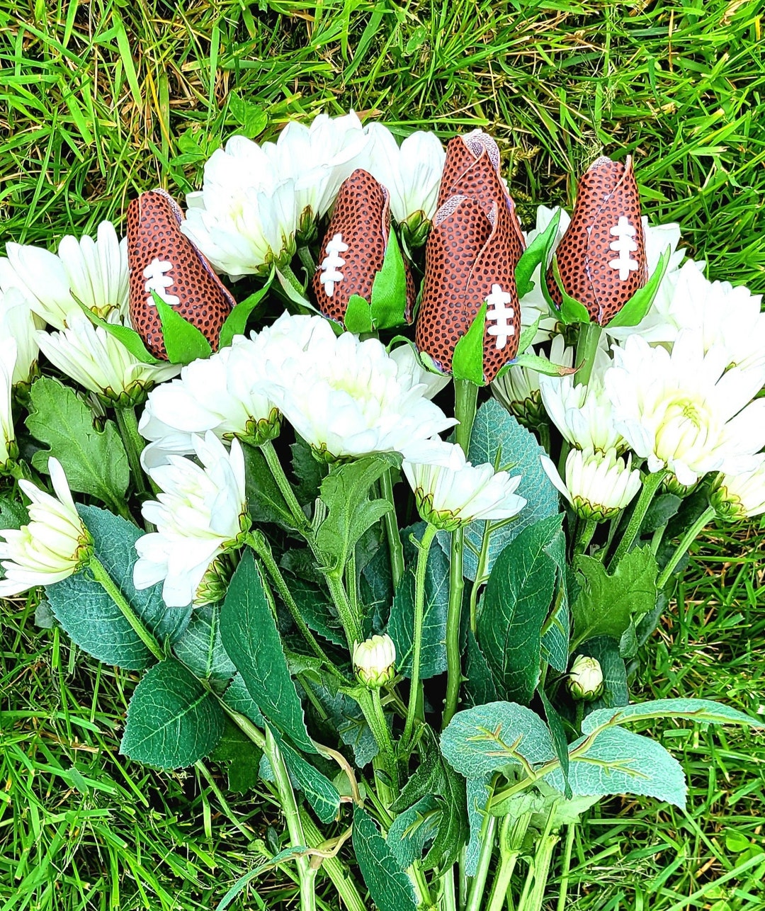 Wholesale Football Rose, Football Prom, Senior Night, Football Themed ...