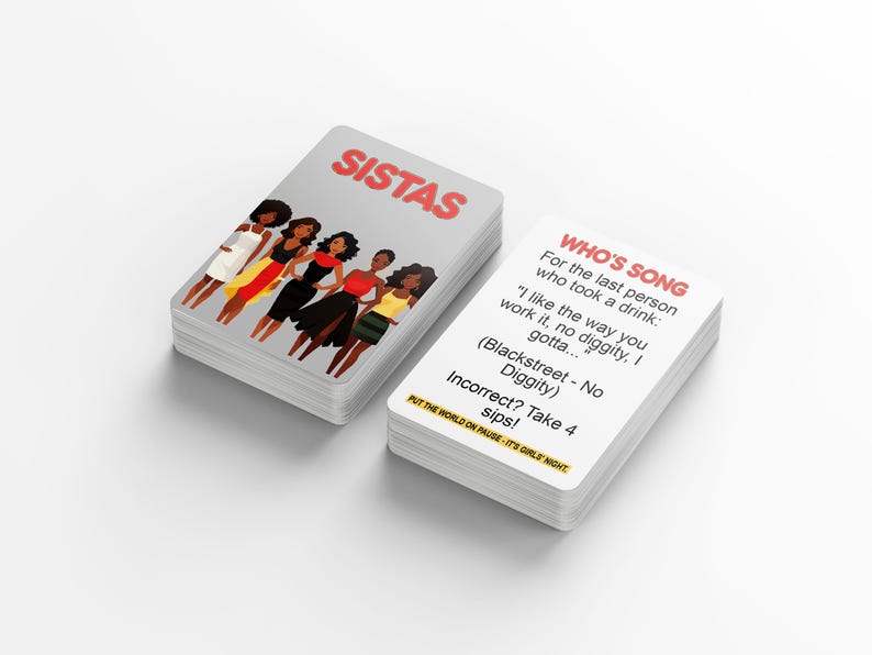 Sistas : Ladies' Night Drinking Game Empowerment, Laughs & Sisterhood ...